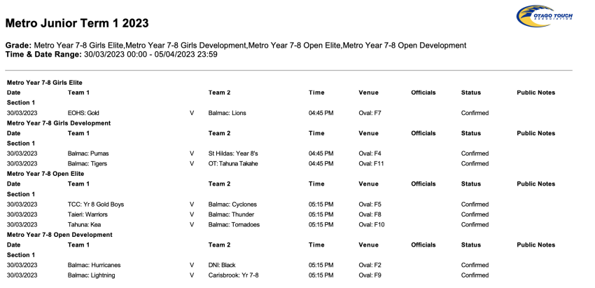 Touch » Balmacewen Intermediate